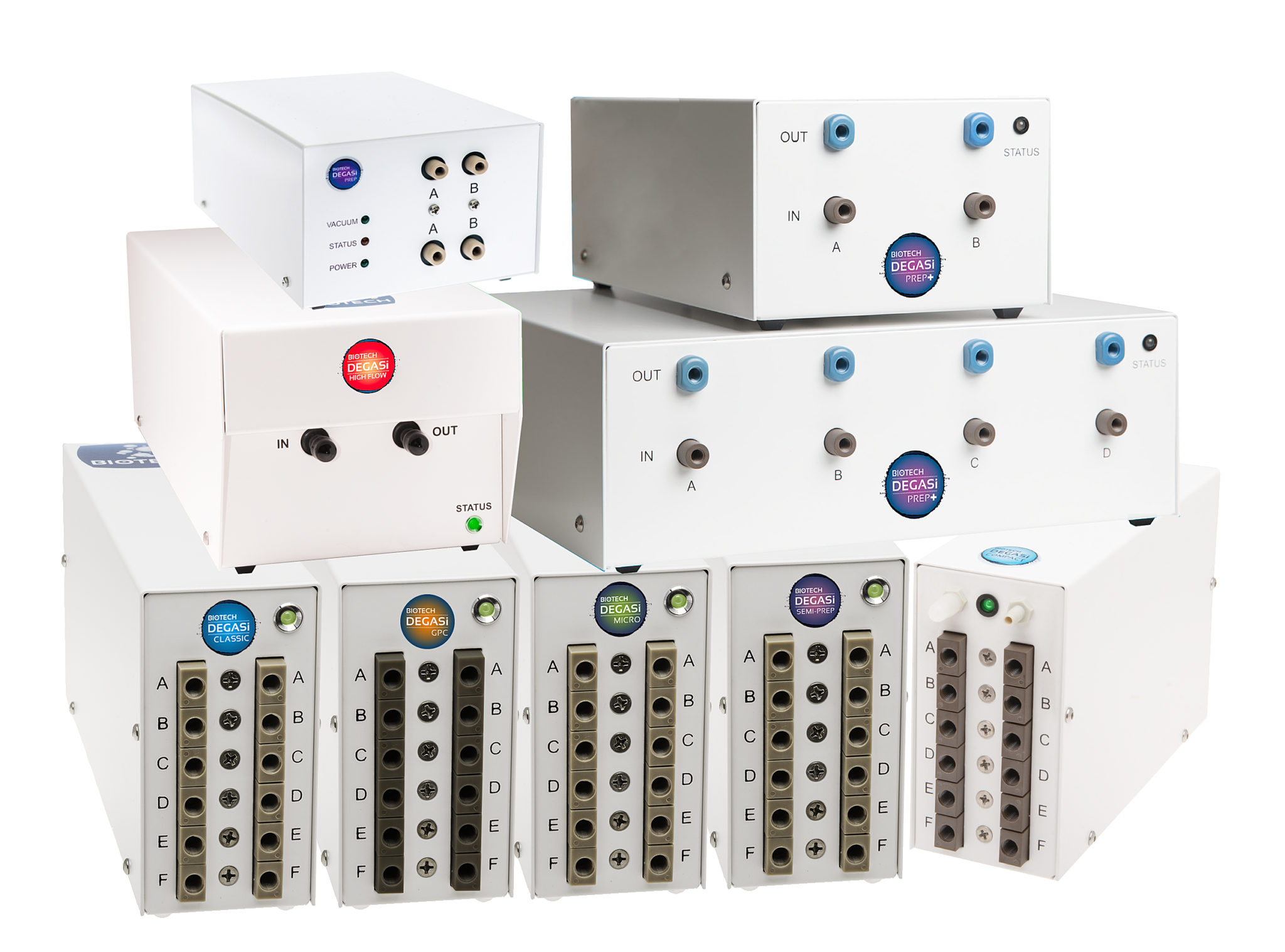 DEGASi® stand-alone inline degassers for liquids | Biotech Fluidics